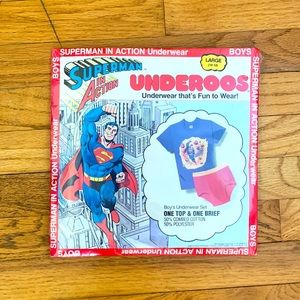 Vintage | Matching Sets | Rare Vintage 8s Superman Underoos | Poshmark